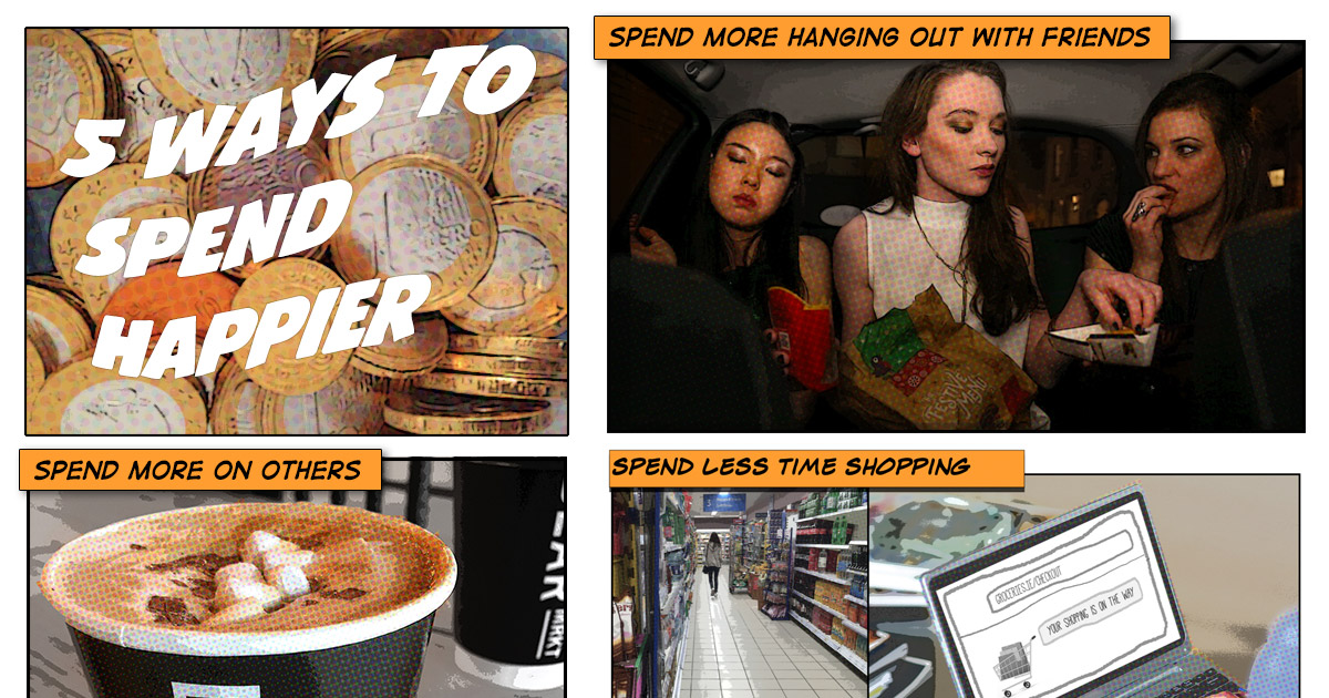 5 ways to spend happier | Aileen Power